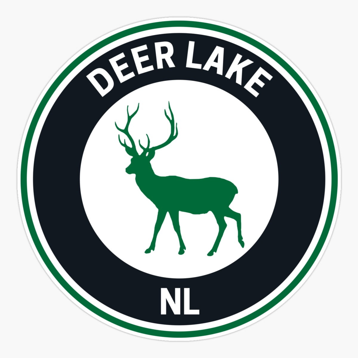 Maneki Vintage Deer Lake Newfoundland And Labrador Er, Phone Decal ...