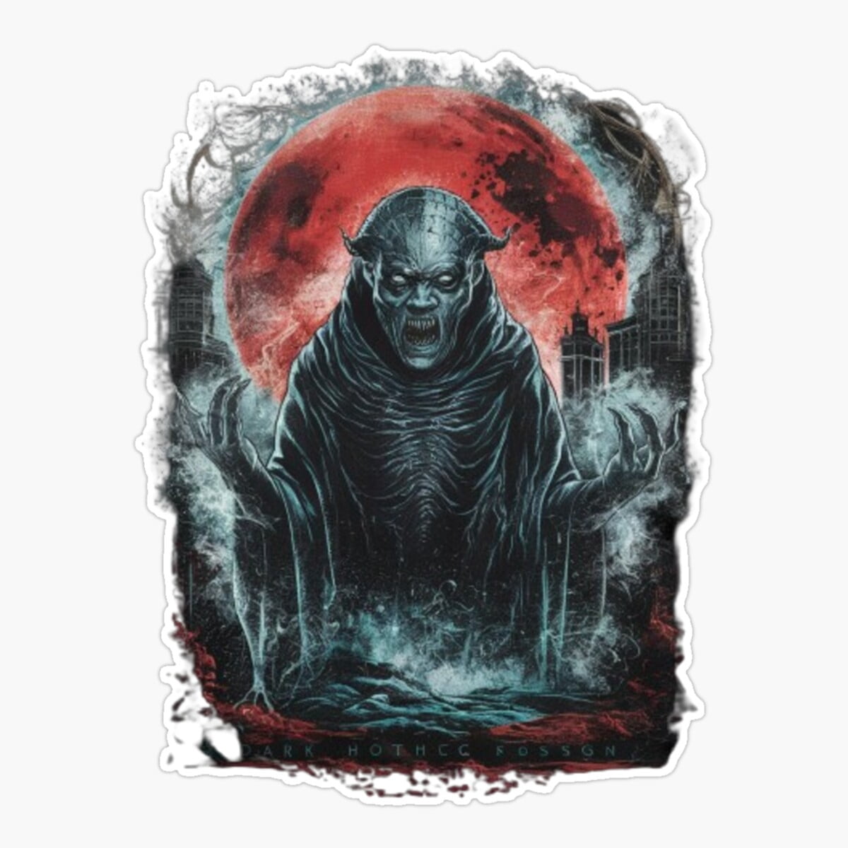 Maneki Vintage Horror Graphic: Dark Academia Meets Gothic Aesthetic ...