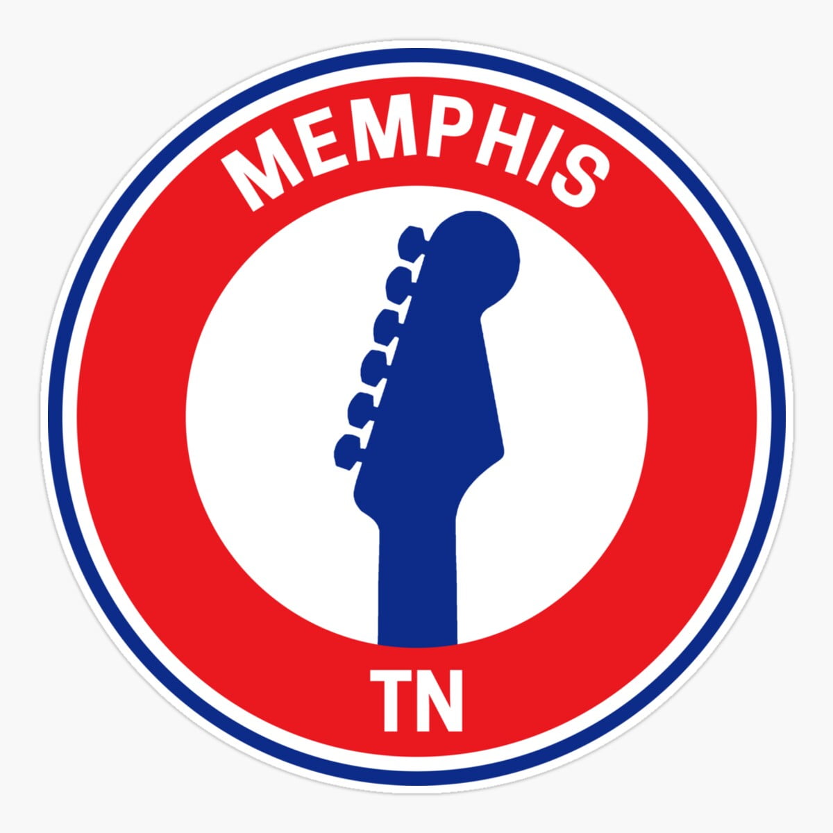 Maneki Vintage Memphis Tennessee Er, Phone Decal Water Bottle Stickers ...