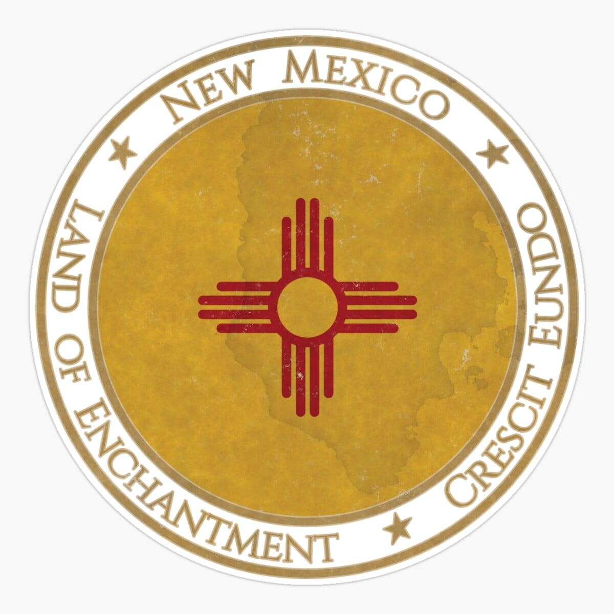 Maneki Vintage New Mexico Usa United States O America American State ...