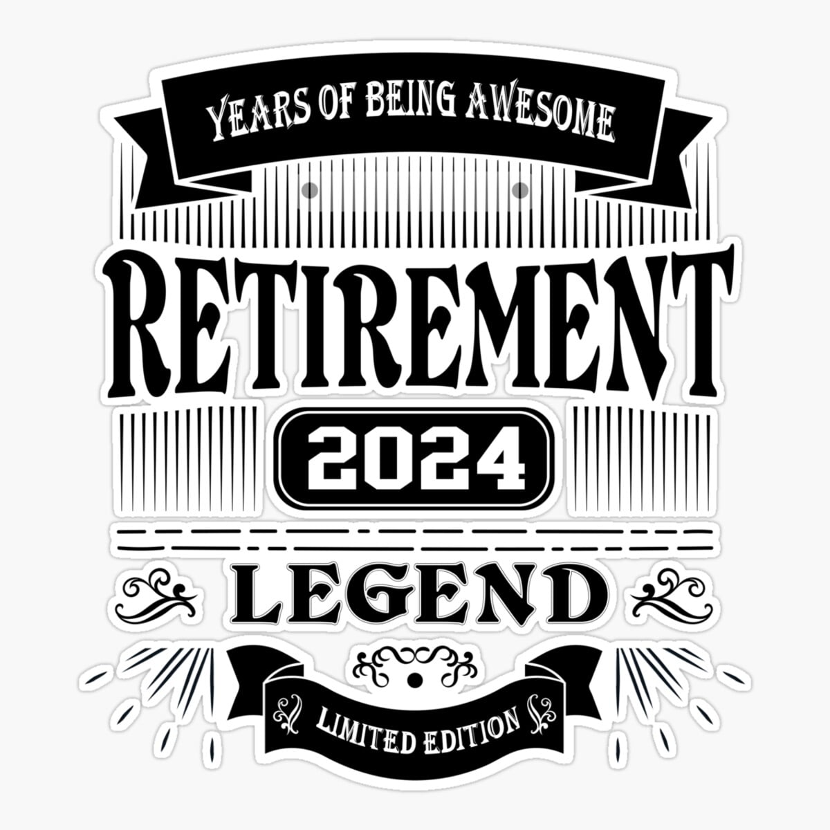 Maneki Vintage Retirement 2024, Years Of Being Awesome, Legend Limited ...