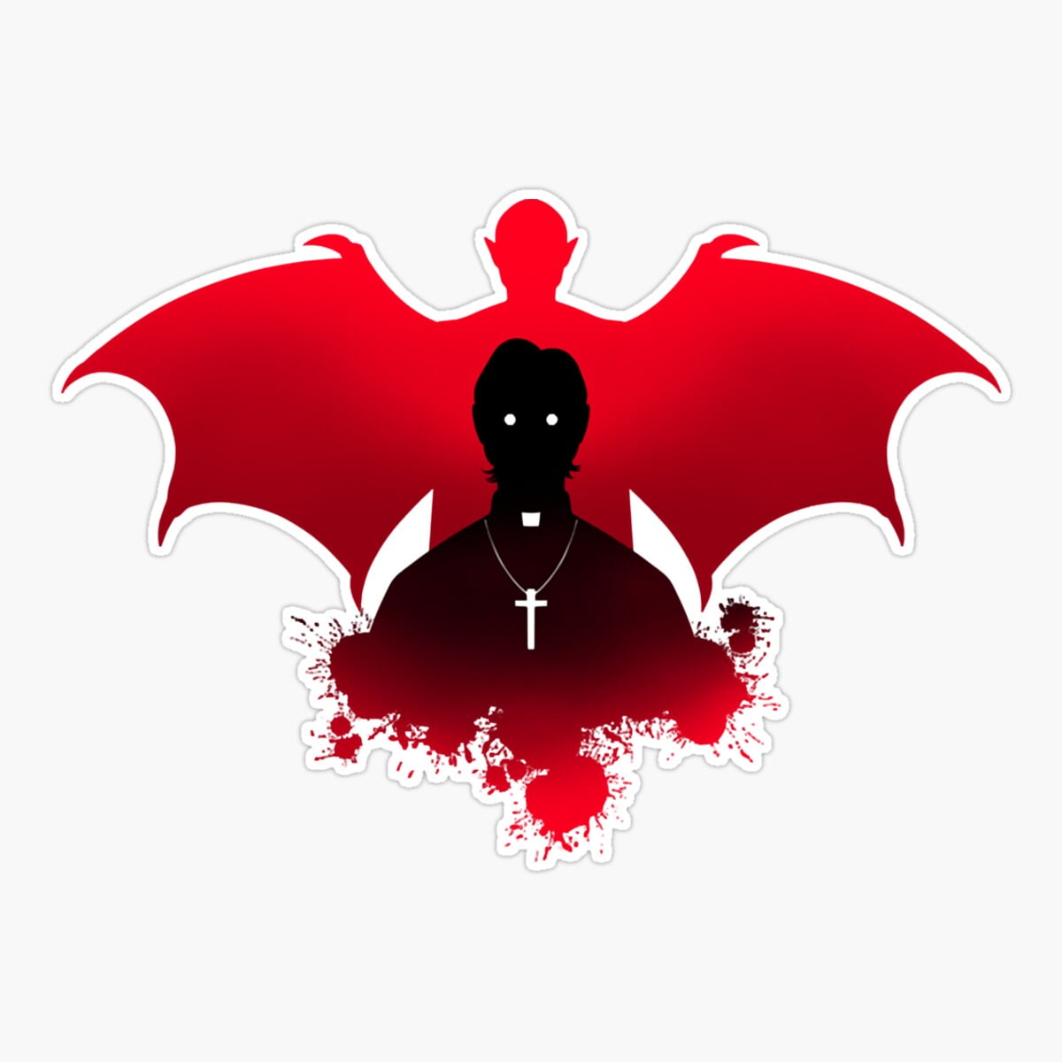 Maneki Vintage Retro Midnight Mass Fan Art Father Paul Cute Gifts ...