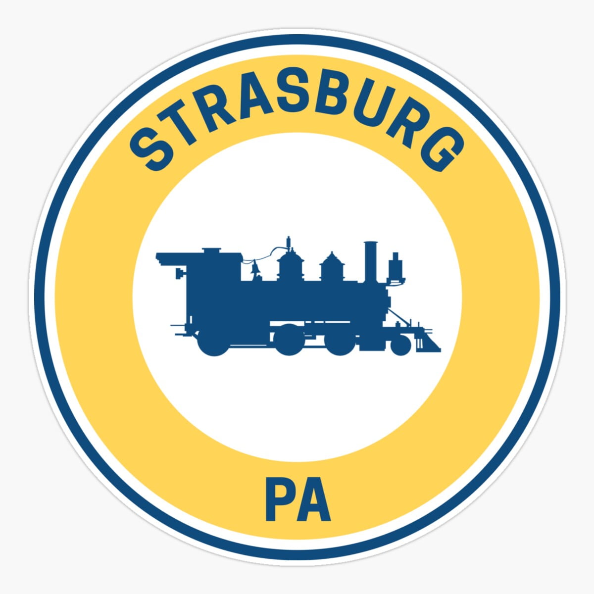 Maneki Vintage Strasburg Pennsylvania Er, Phone Decal Water Bottle ...