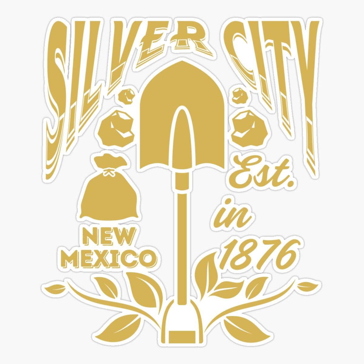 Maneki Vintage-Style Silver City New Mexico American Historic Mining ...