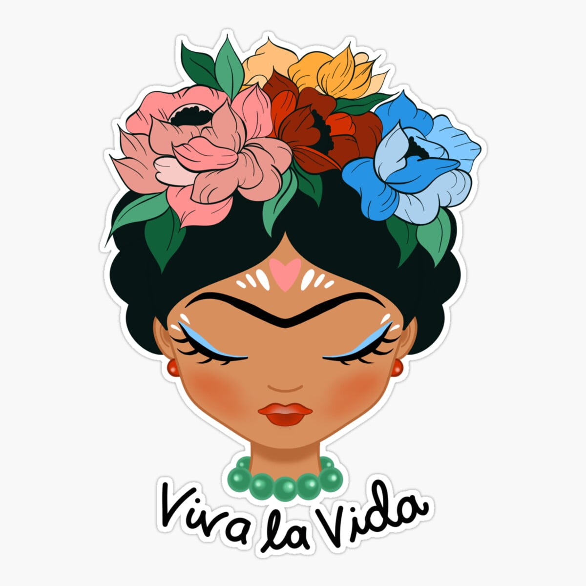 Maneki Viva La Vida Sticker, Phone Decal Water Bottle Stickers Car ...