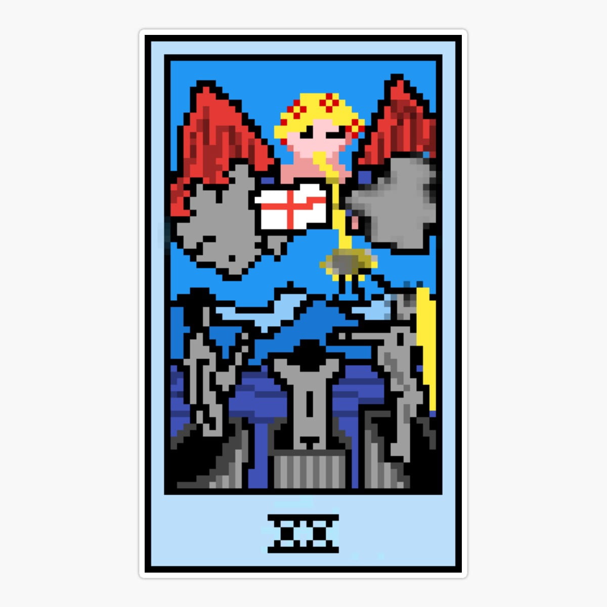 Maneki Wait, Is This Pixel Art Tarot? Pink - Mor Arcana 'Judgement ...