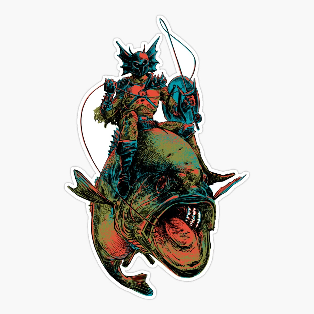 Maneki War B Warb The Rom The Murky Deep Er, Phone Decal Water Bottle ...