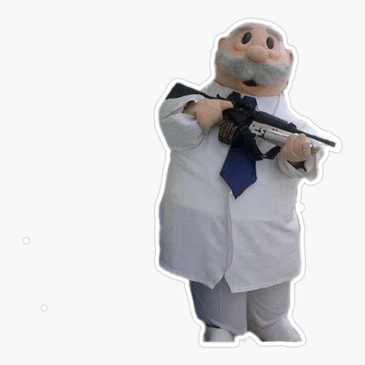 Maneki War Crime Dr. Simi Sticker, Phone Decal Water Bottle Stickers ...