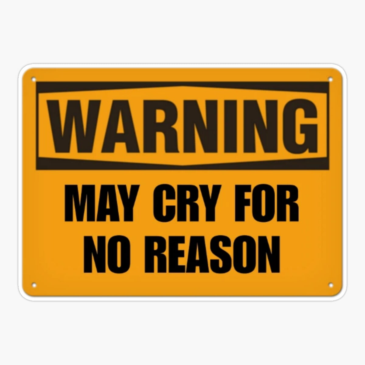 Maneki Warning: Emotional Rollercoaster Ahead Sticker, Phone Decal ...