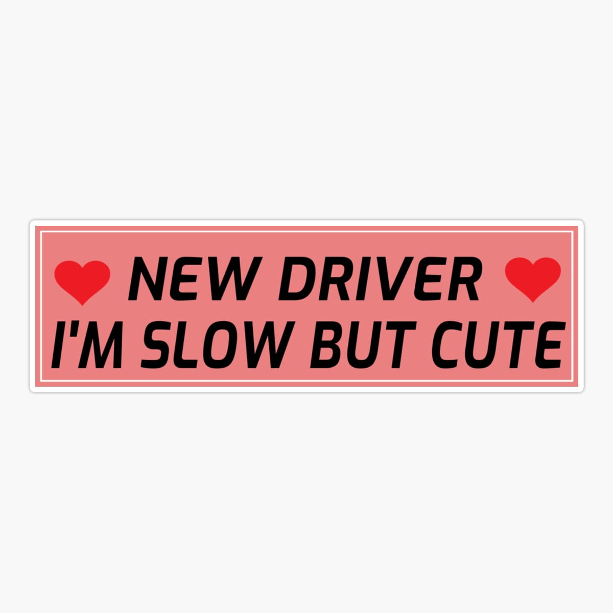 Maneki Warning Student Driver Car Safety Vehicle New Driver Sign Er ...