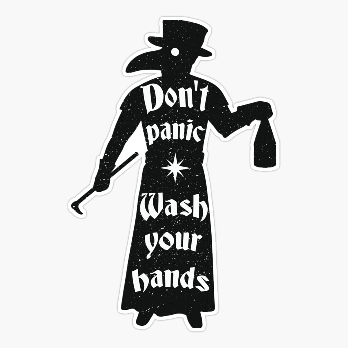 Maneki Wash Your Hands! Er Er, Phone Decal Water Bottle Stickers Car ...