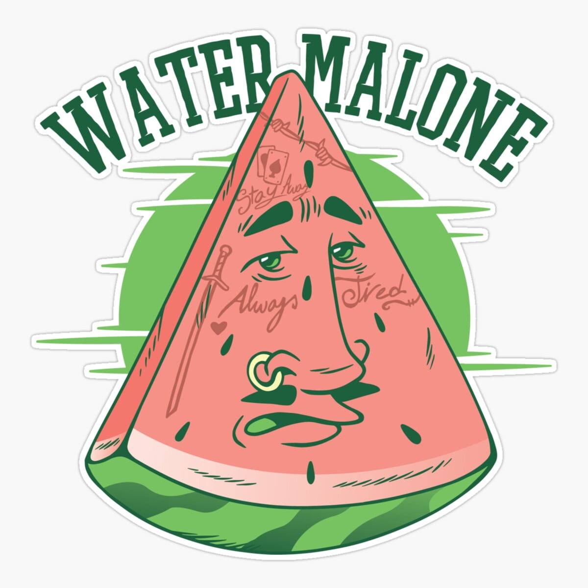 Maneki Water Malone - Singer Rapper - Waterm Cool Clic T-Shirt Er ...