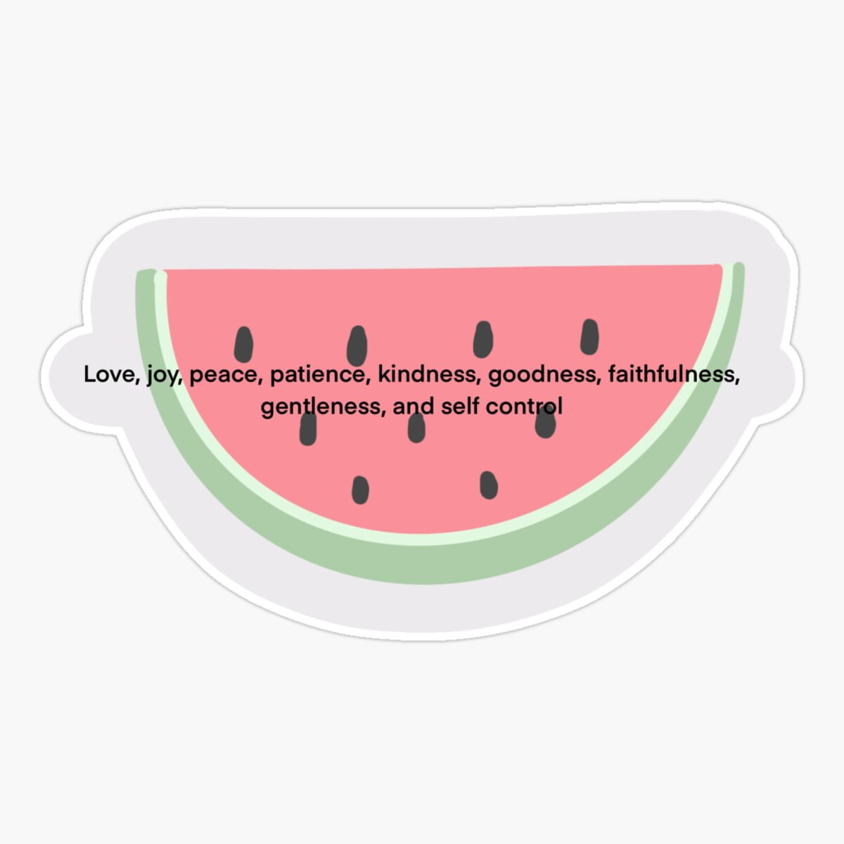 Maneki Waterm, Fruit Of The Spirit Er, Phone Decal Water Bottle ...