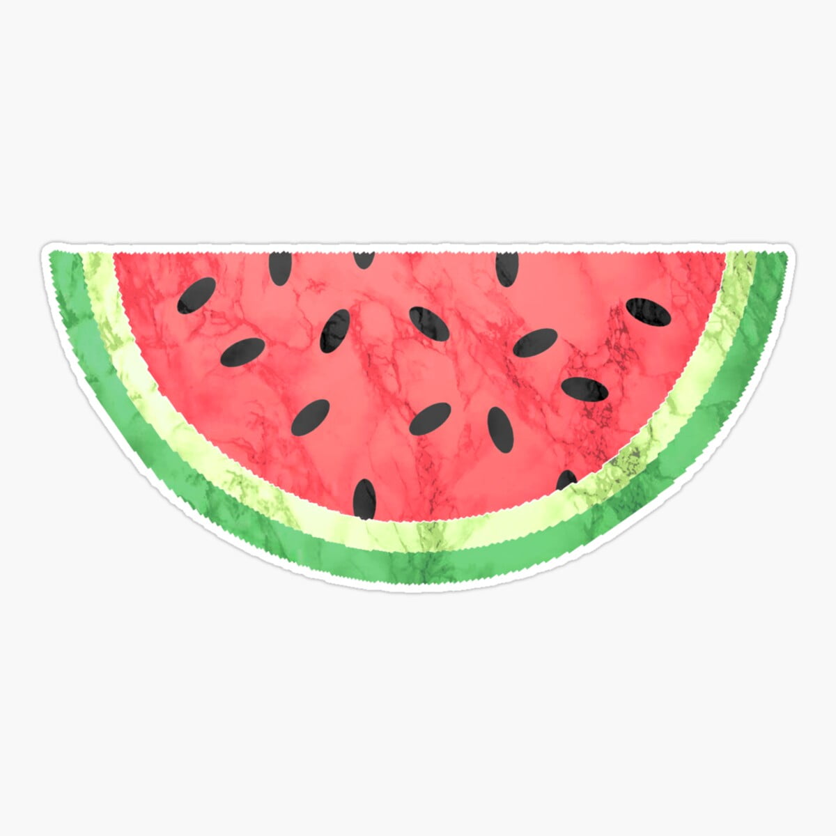 Maneki Watermelon Sticker, Phone Decal Water Bottle Stickers Car Decals ...