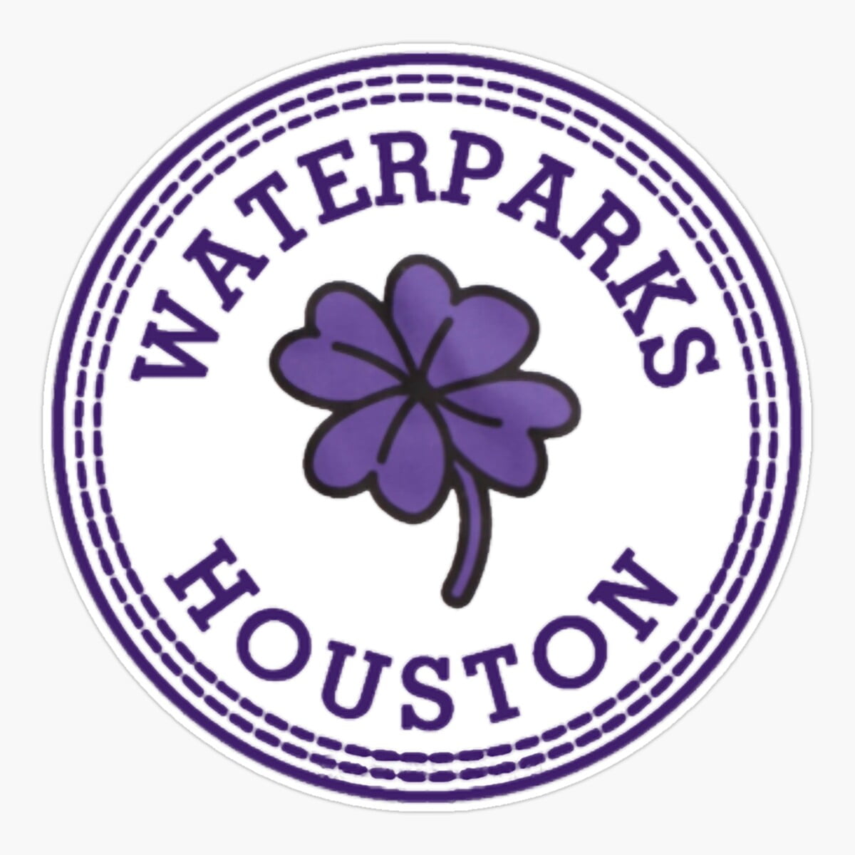 Maneki Waterparks Houston Sticker, Phone Decal Water Bottle Stickers ...