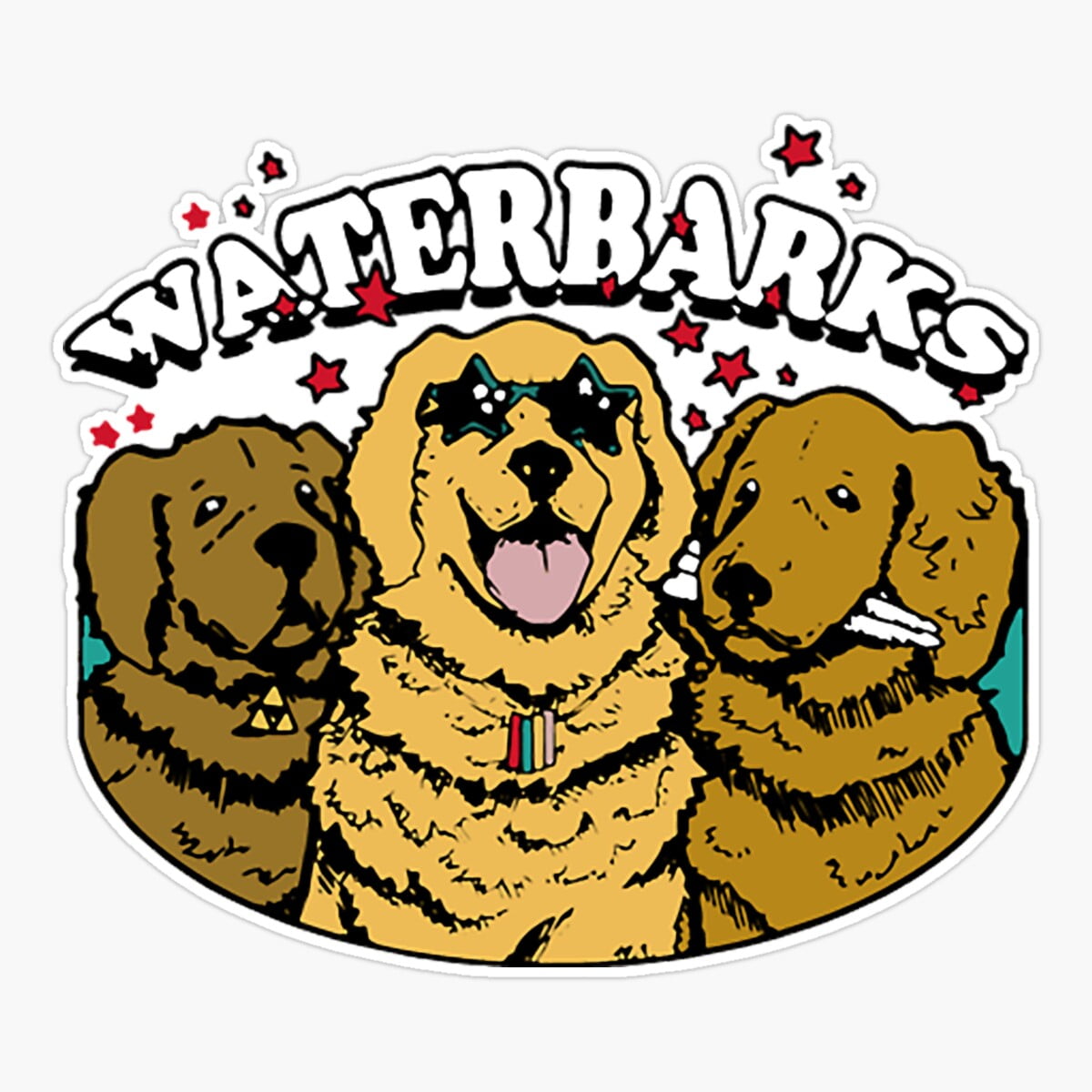 Maneki Waterparks Sticker, Phone Decal Water Bottle Stickers Car Decals ...