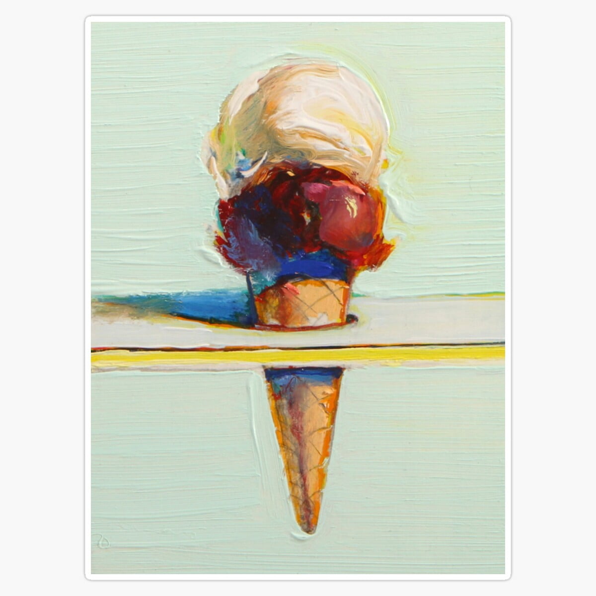 Maneki Wayne Thiebaud Cake Paintings | Wayne Thiebaud Gumball Machine ...