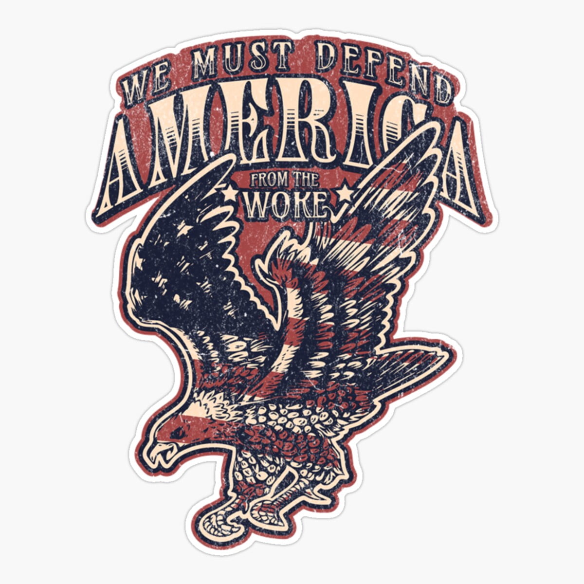 Maneki We Must Defend America From The Woke Patriotic Eagle Er, Phone ...