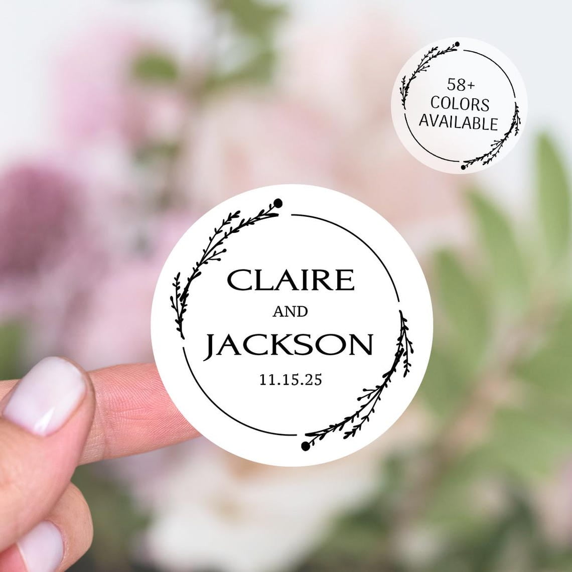 Maneki Wedding Ers, Vinyl Wedding Name Ers, Thank You Ers Wedding ...