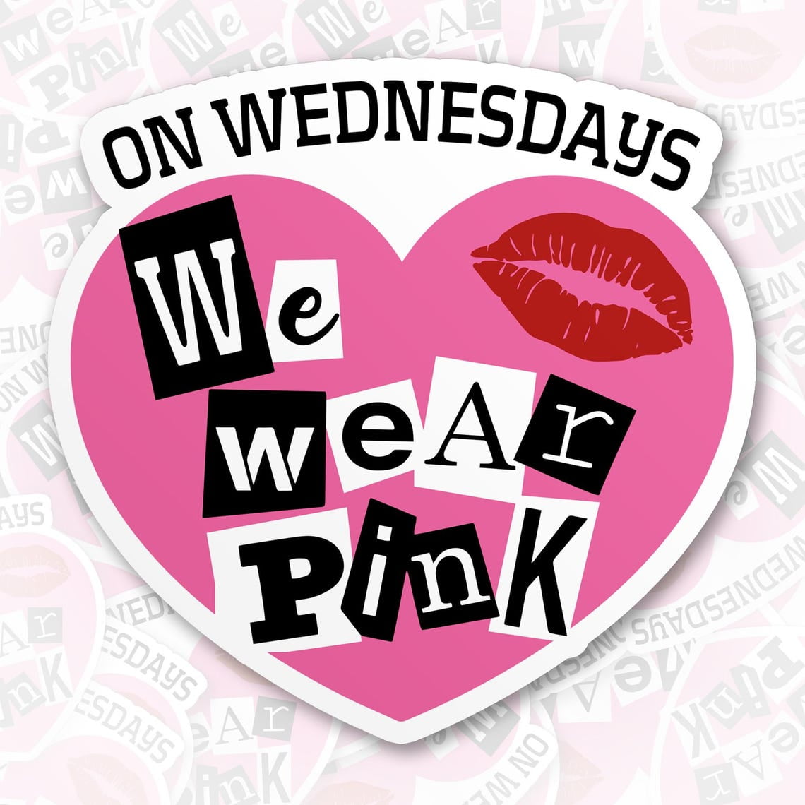 Maneki Wednesdays We Wear Pink Er, Motivational Quote Ers, Positive ...