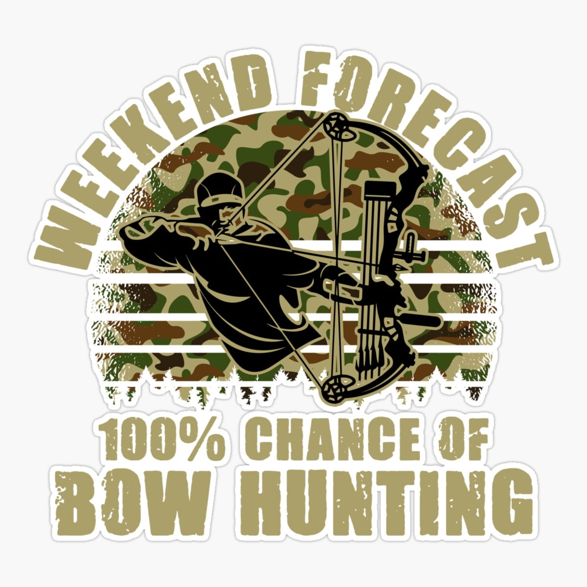 Maneki Weekend Orecast Bowhunting Or A Bow Hunter Archer Er, Phone ...