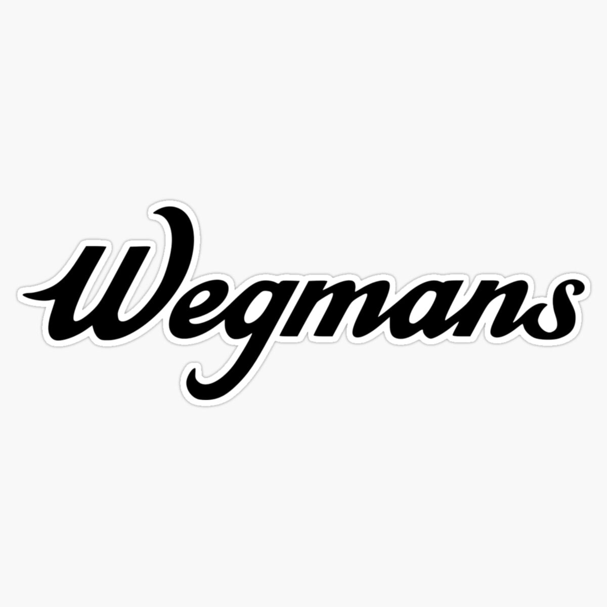 Maneki Wegmans – Black Er, Phone Decal Water Bottle Stickers Car Decals ...
