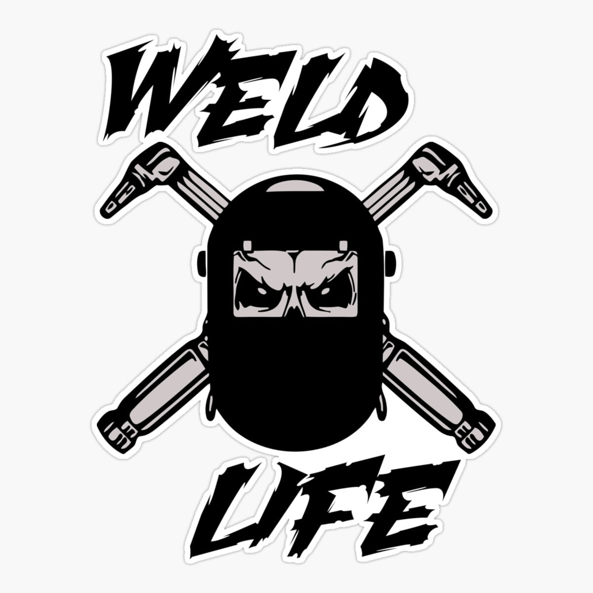 Maneki Weld Lie Skull Er, Phone Decal Water Bottle Stickers Car Decals ...