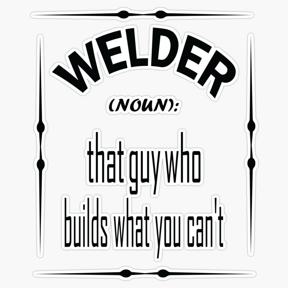 Maneki Welder Definition V5 Er, Phone Decal Water Bottle Stickers Car ...