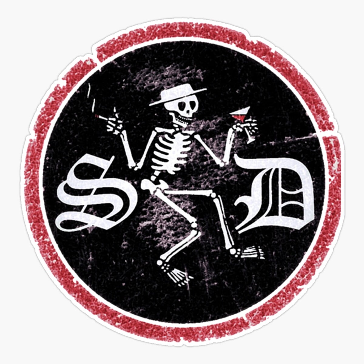 Maneki When She Begins American Punk Rock Band Sticker, Phone Decal ...