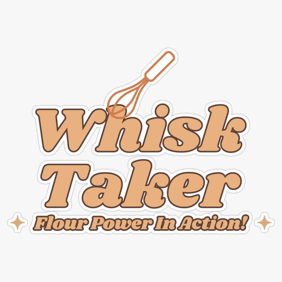 Maneki Whisk Taker – Flour Hour Funny Baking & Catering Appreciation T-Shirt Er, Phone Decal ...