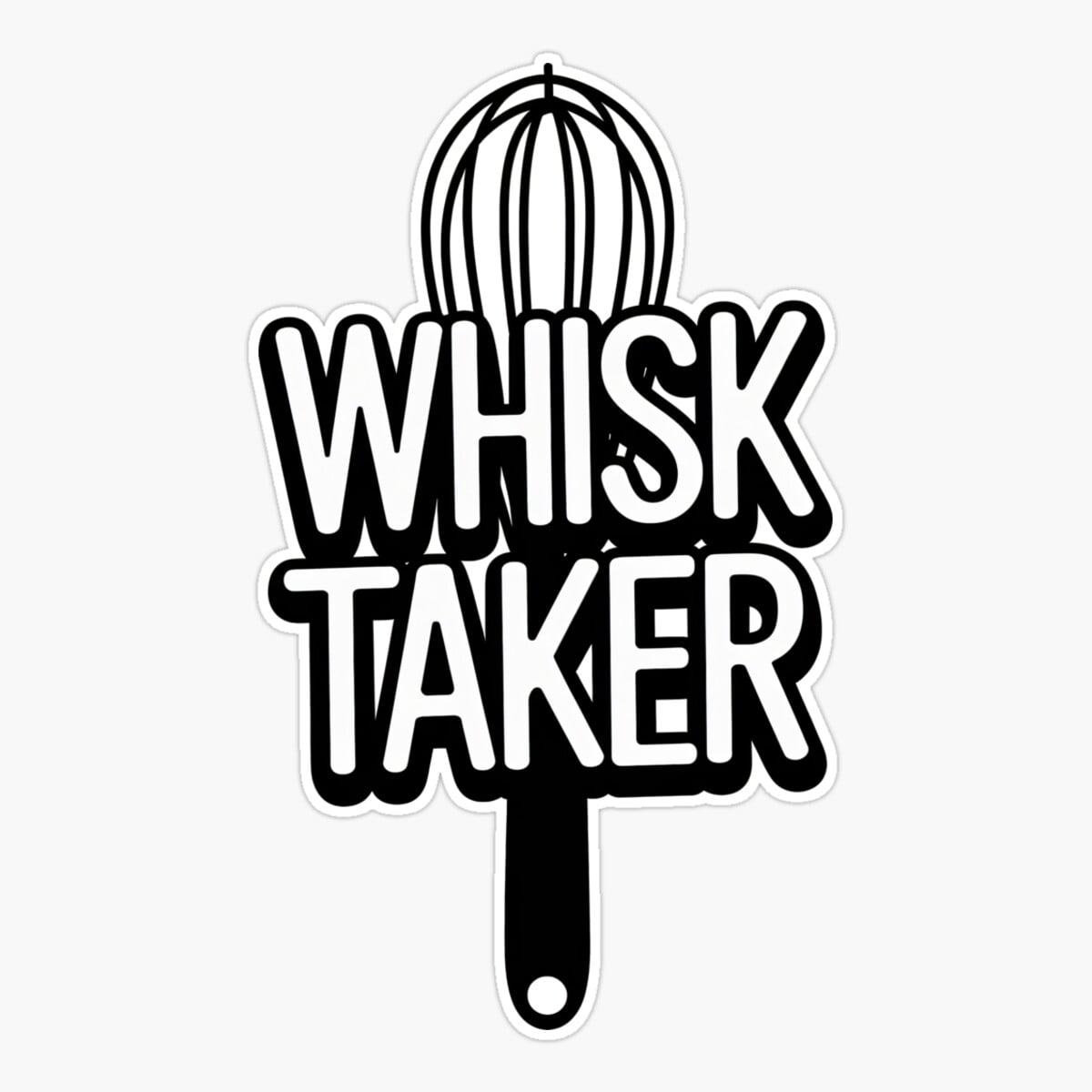 Maneki Whisk Taker Sticker, Phone Decal Water Bottle Stickers Car ...