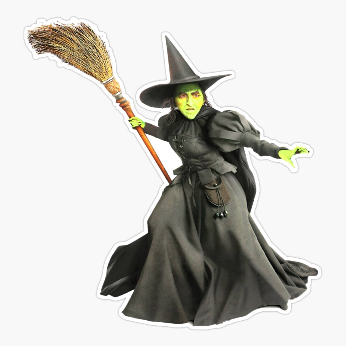 Maneki Wicked 3D Witch Digital Art Sticker Design Mysticladyart Mask ...