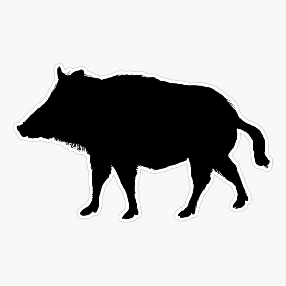 Maneki Wild Boar Er, Phone Decal Water Bottle Stickers Car Decals ...