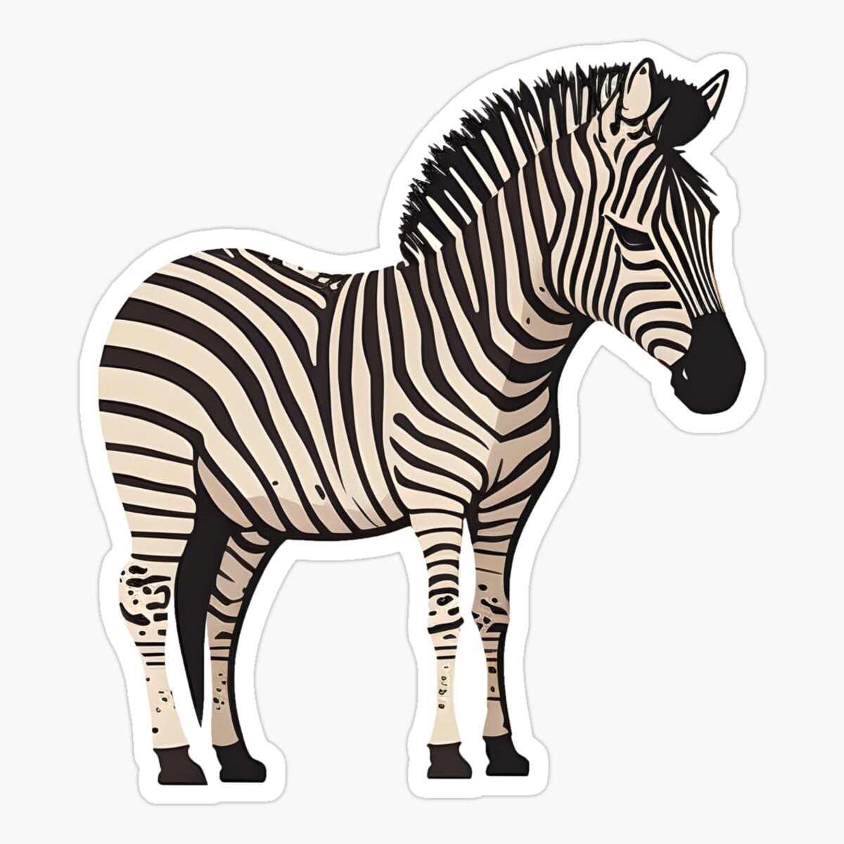 Maneki Wild Zebra Vinyl Er, Digital Artwork, Inspired By Photography ...