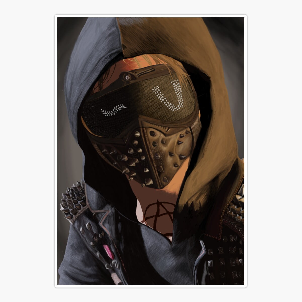 Maneki Winky Wrench Sticker, Phone Decal Water Bottle Stickers Car ...