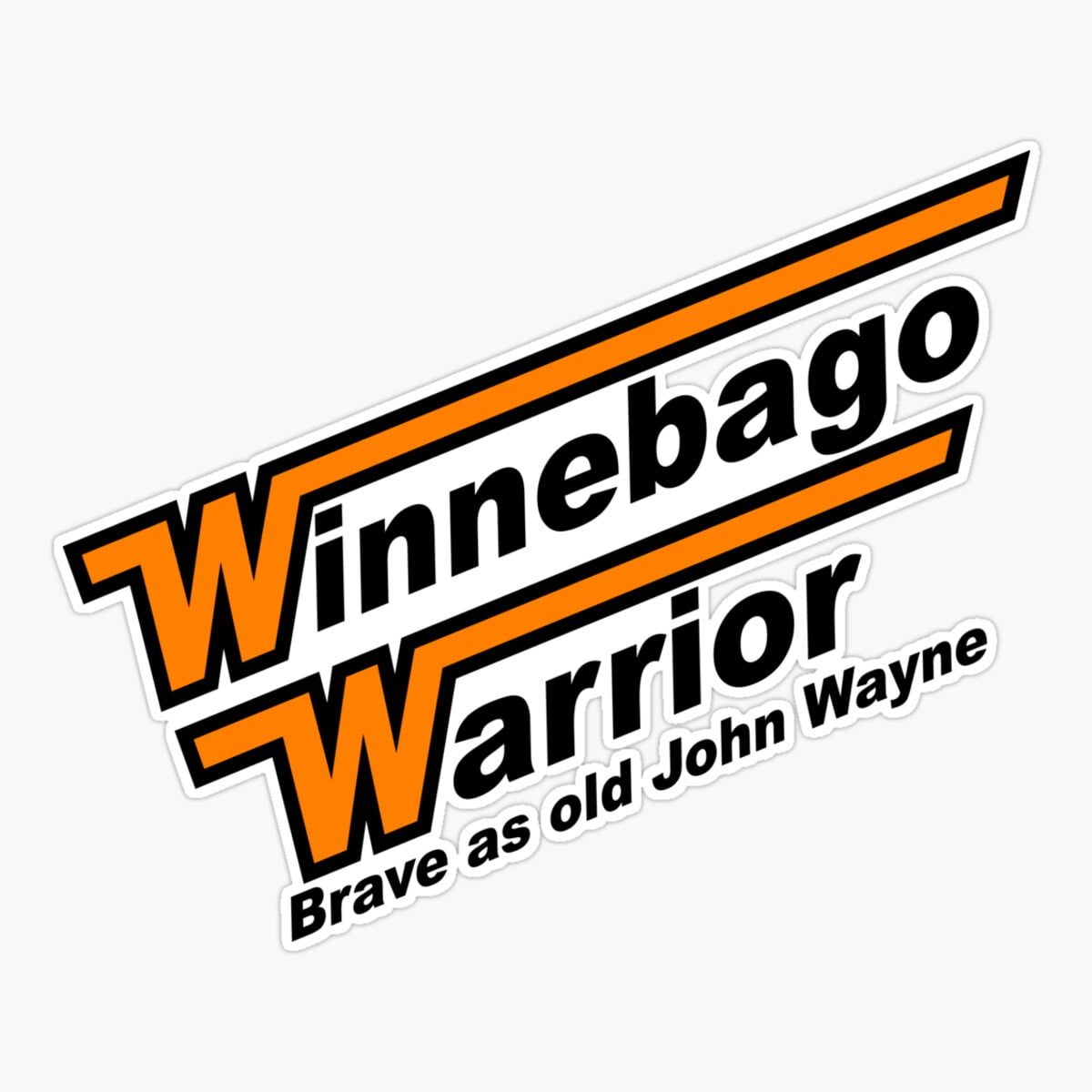 Maneki Winnebago Warrior - Dead Kennedys Sticker, Phone Decal Water ...