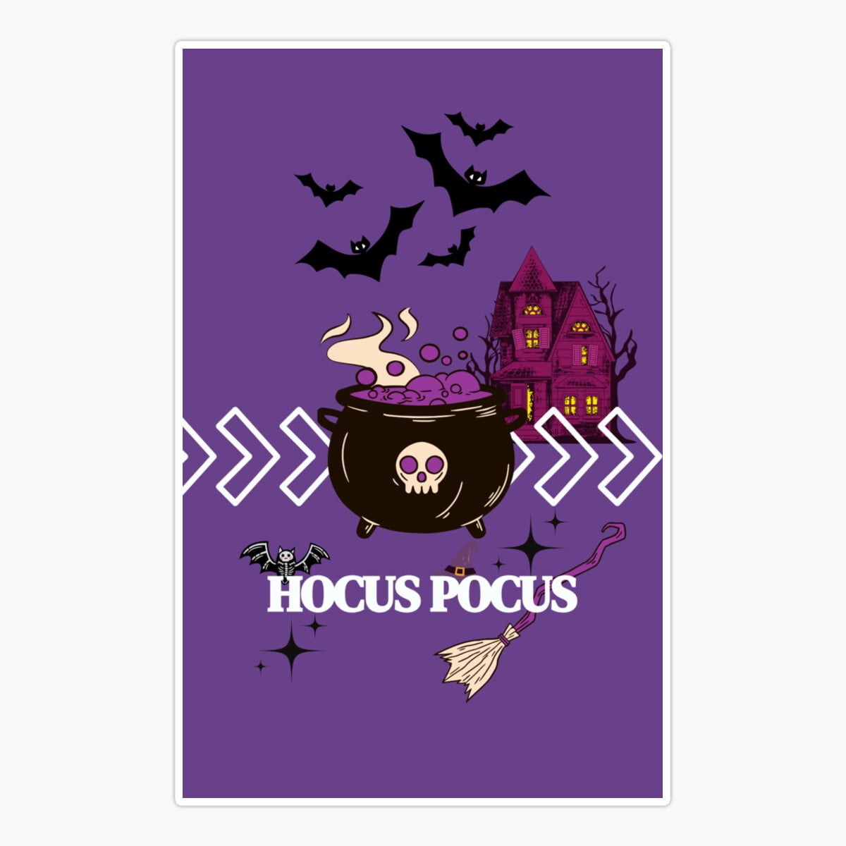 Maneki Witches' Brew Recipe Sticker, Phone Decal Water Bottle Stickers ...