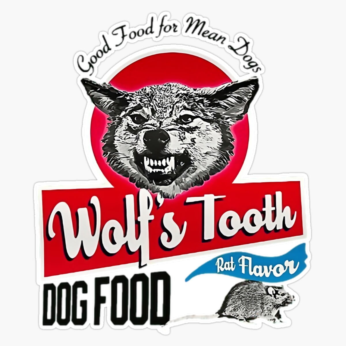 Maneki Wolfs Tooth Dog Food Rat Flavored Once Upon A Time Vintage ...