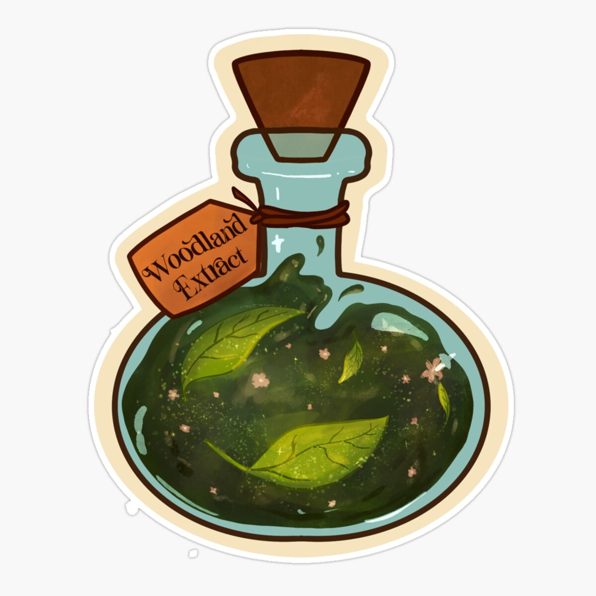 Maneki Woodland Extract | Magical Potions Art Series | Witchy Decor ...