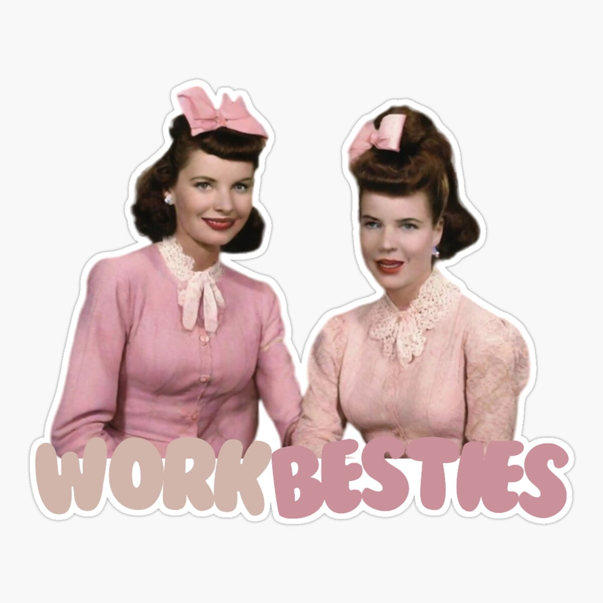 Maneki Work Besties | Coquette Colleagues | Working Girls | Pink ...