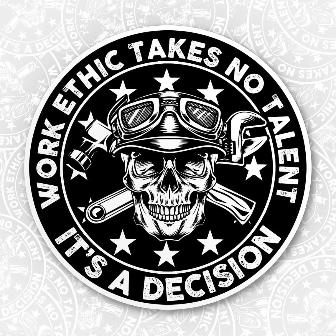 Maneki Work Ethic Takes No Talent It'S A Decision Er, Blue Collar Ers ...