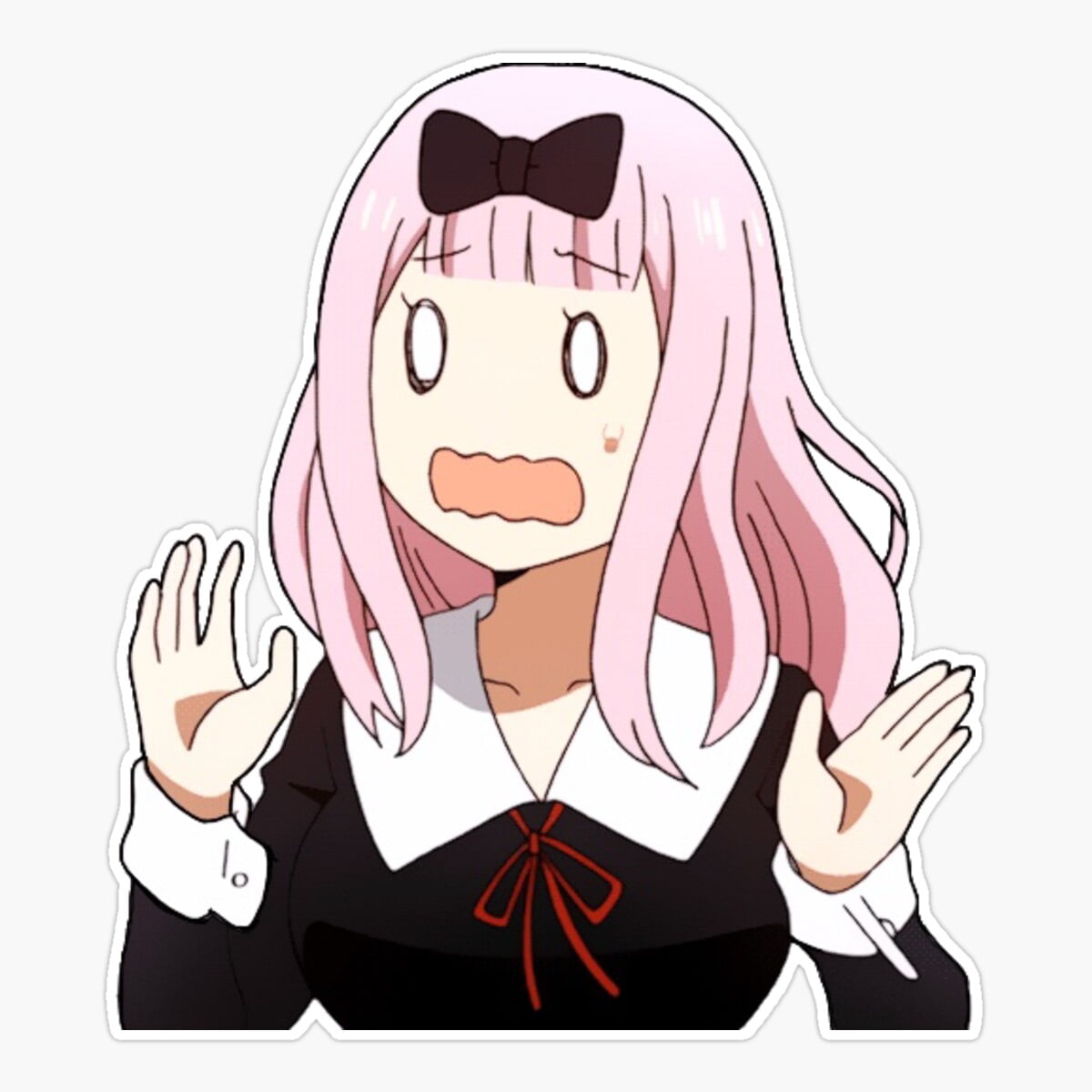 Maneki Worried Chika Er, Phone Decal Water Bottle Stickers Car Decals ...