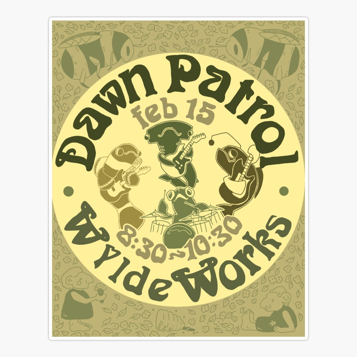 Maneki Wylde Works Poster Sticker, Phone Decal Water Bottle Stickers ...