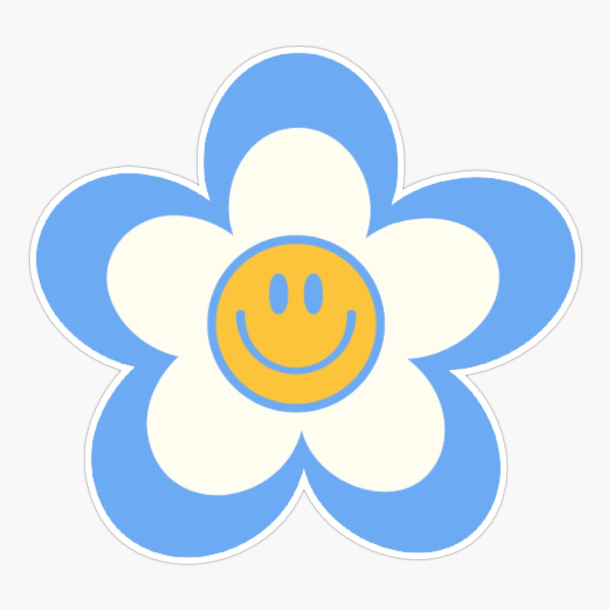 Maneki Y2K Flower Power Sticker, Phone Decal Water Bottle Stickers Car ...