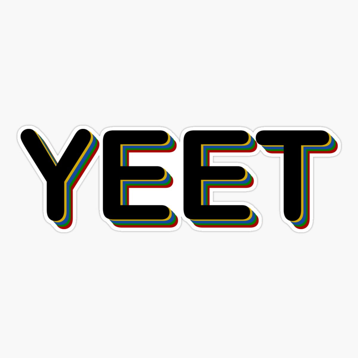 Maneki Yeet - Funny Meme, Joke And Cool Saying Slogan Sticker, Phone ...
