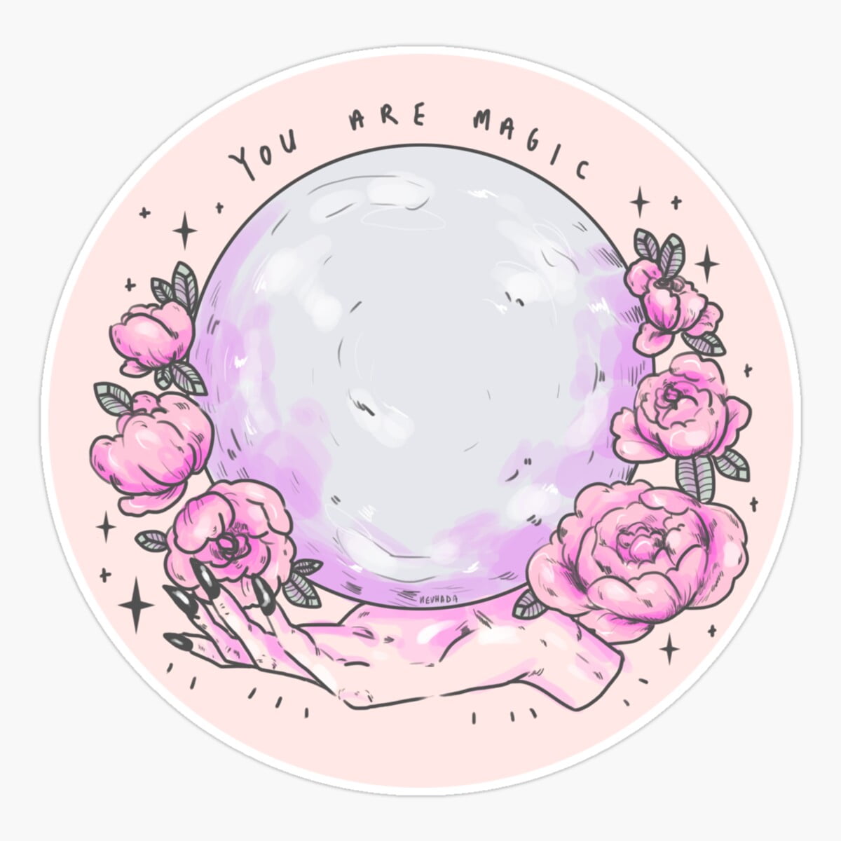 Maneki You Are Magic - Pt3 Sticker, Phone Decal Water Bottle Stickers ...