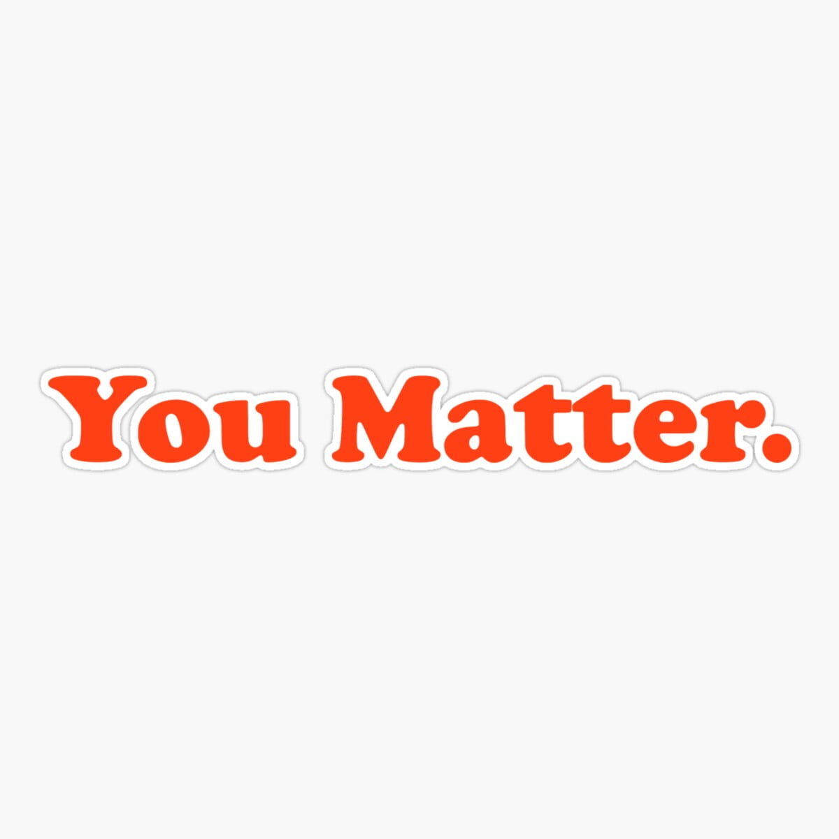 Maneki You Matter Red Design Sticker, Phone Decal Water Bottle Stickers ...