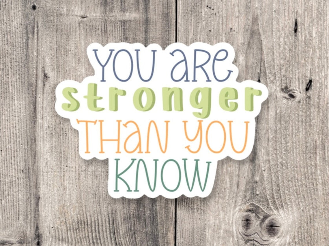 Maneki You are stronger than you think er, positive quotes, water ...