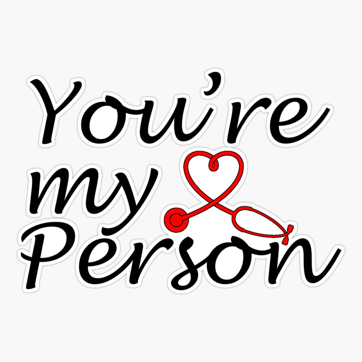 Maneki Your My Person Er, Phone Decal Water Bottle Stickers Car Decals ...