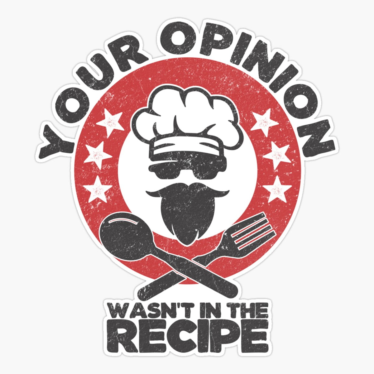 Maneki Your Opinion Wasn'T In The Recipe, Vintage Cooking Cook Che ...